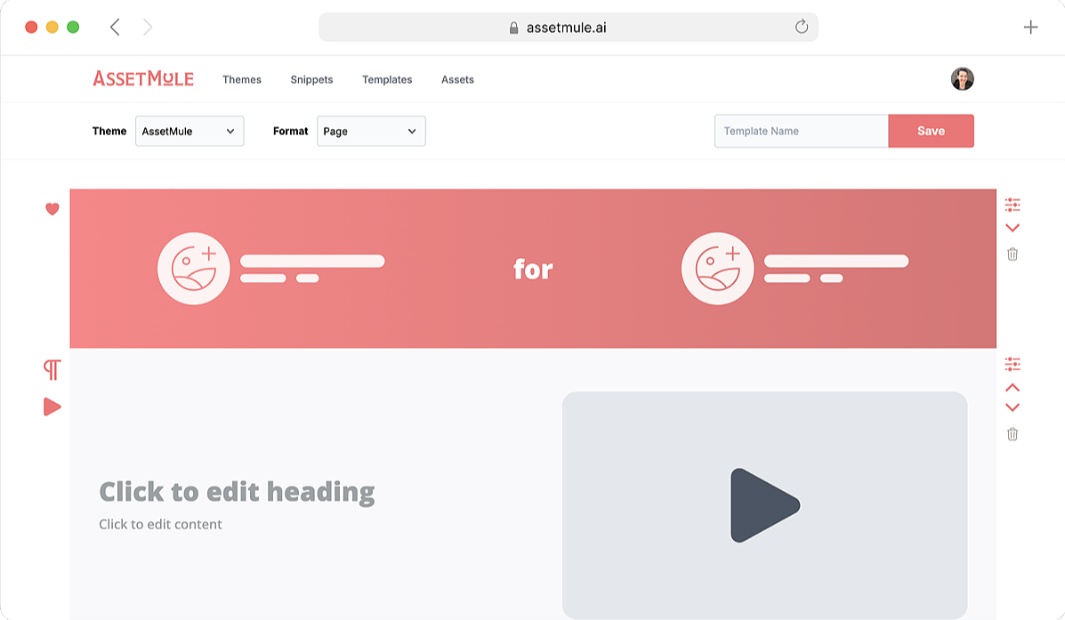 AssetMule | Create interactive sales assets in minutes