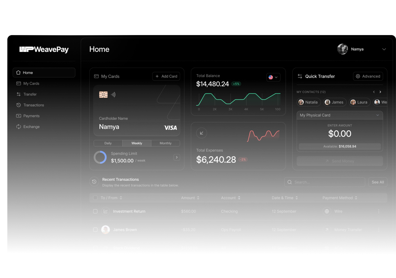 WeavePay - Your International Payment Partner