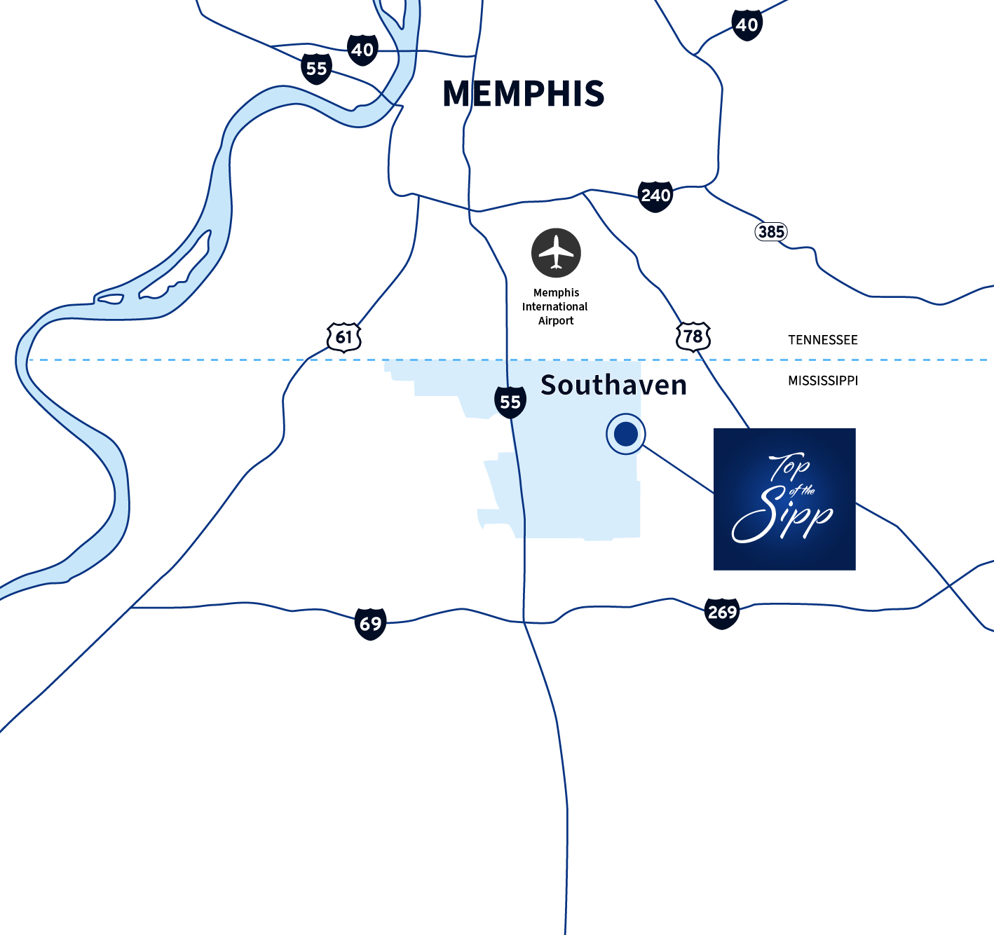 The perfect gathering place, right in the middle of the action!