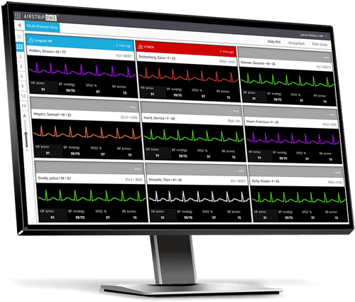 AirStrip® | Workflows | Multi-Patient Monitoring