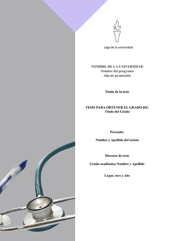 Portada de tesis [Formato y Ejemplos en Word] 📔 【Hacer Tu Tesis】