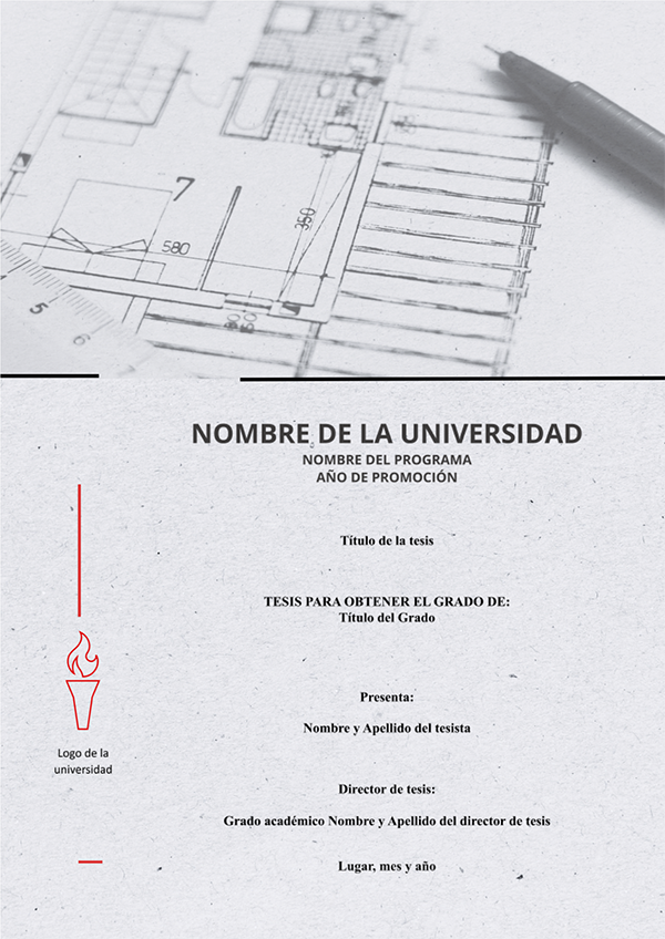 Portada de tesis [Formato y Ejemplos en Word] 📔 【Hacer Tu Tesis】