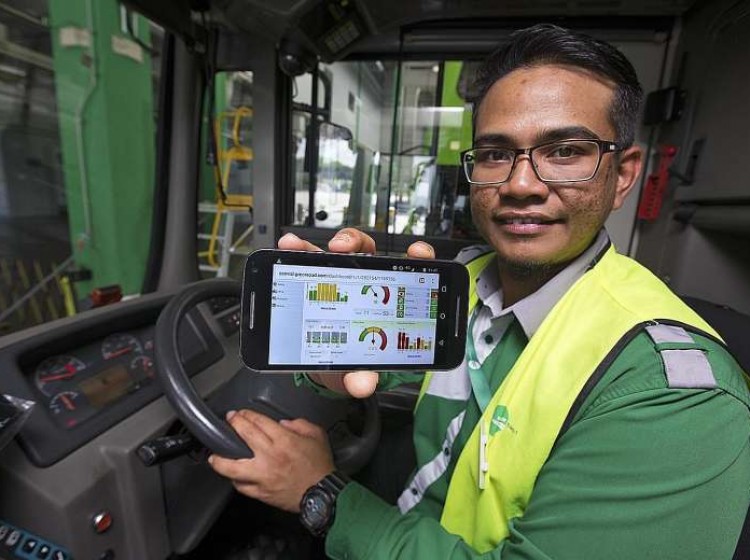 Tower Transit Singapore – The Straits Times: Tracker helps bus drivers ...