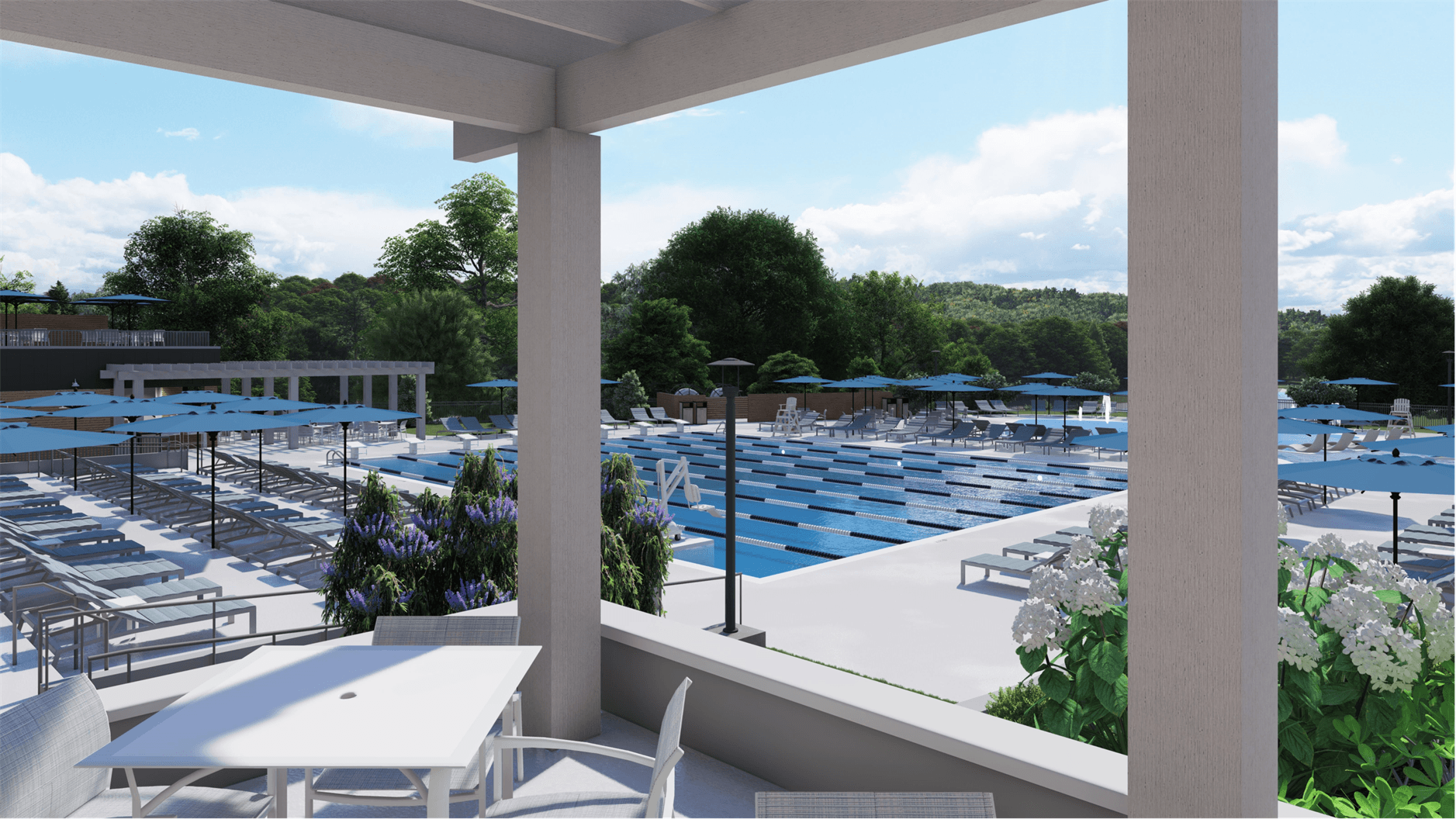Architecture Unlimited : Boars Head Resort Pool Renovation