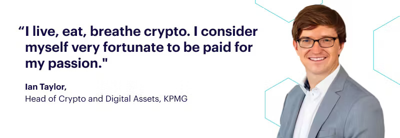 My Career in Crypto with Ian Taylor at KPMG