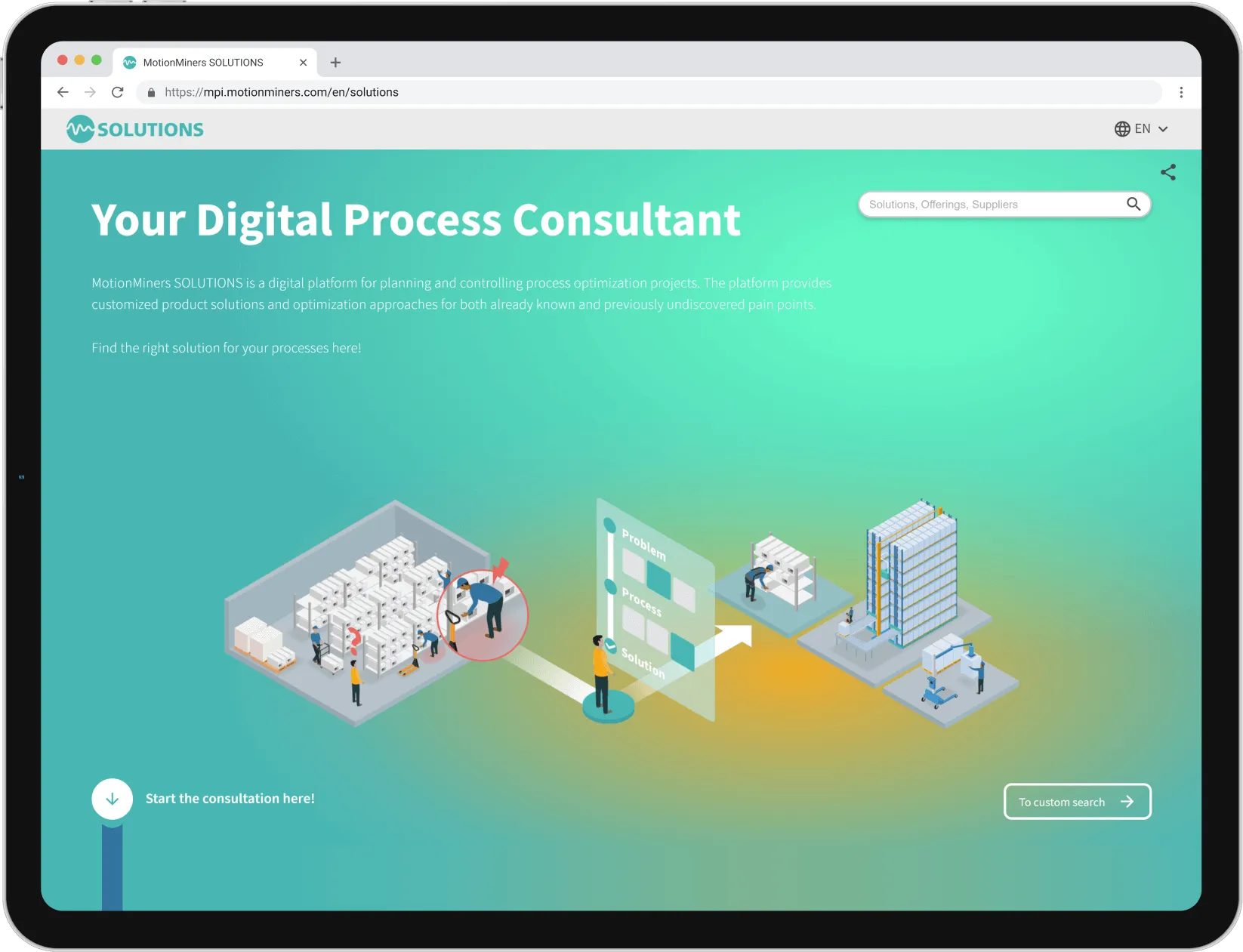 MotionMiners SOLUTIONS | Digital Process Consulting