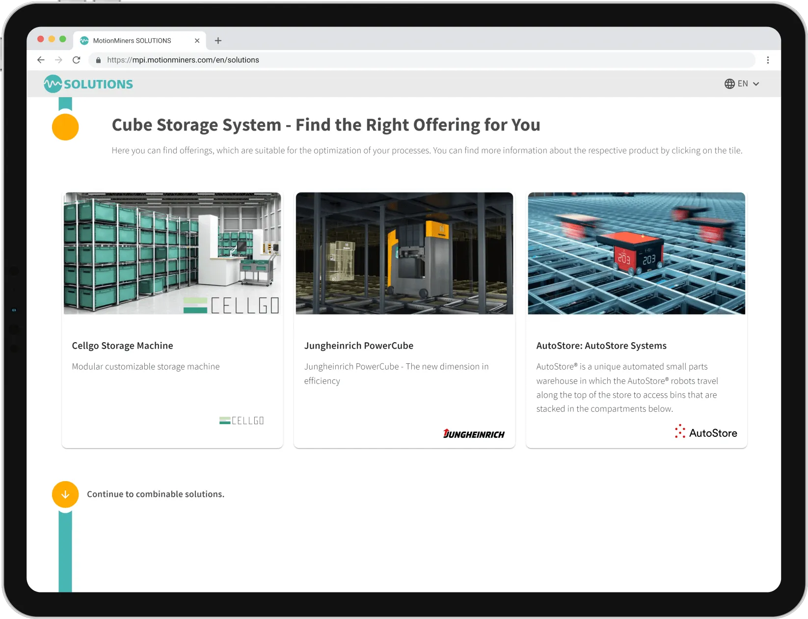 MotionMiners SOLUTIONS | Digital Process Consulting