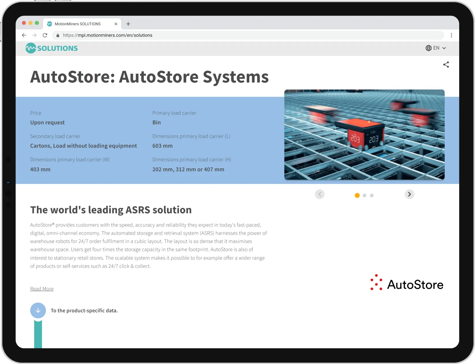 MotionMiners SOLUTIONS | Digital Process Consulting