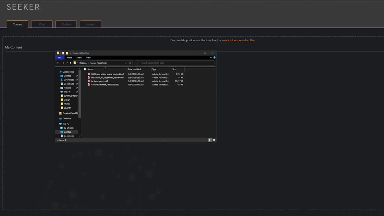 SEEKER - Trustworthy AI For Your Content