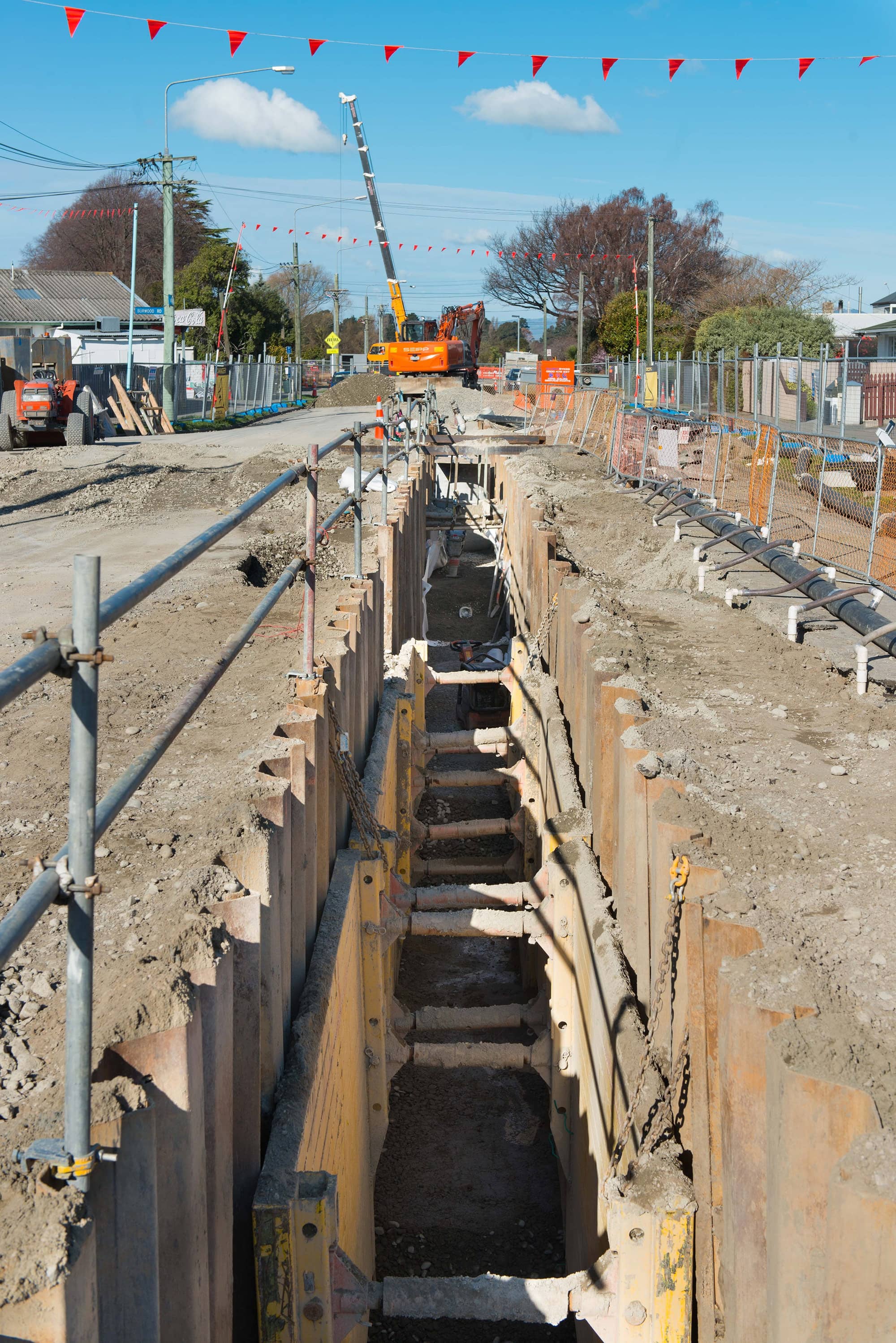 Burwood Wastewater Earthquake Repair | Seipp Construction