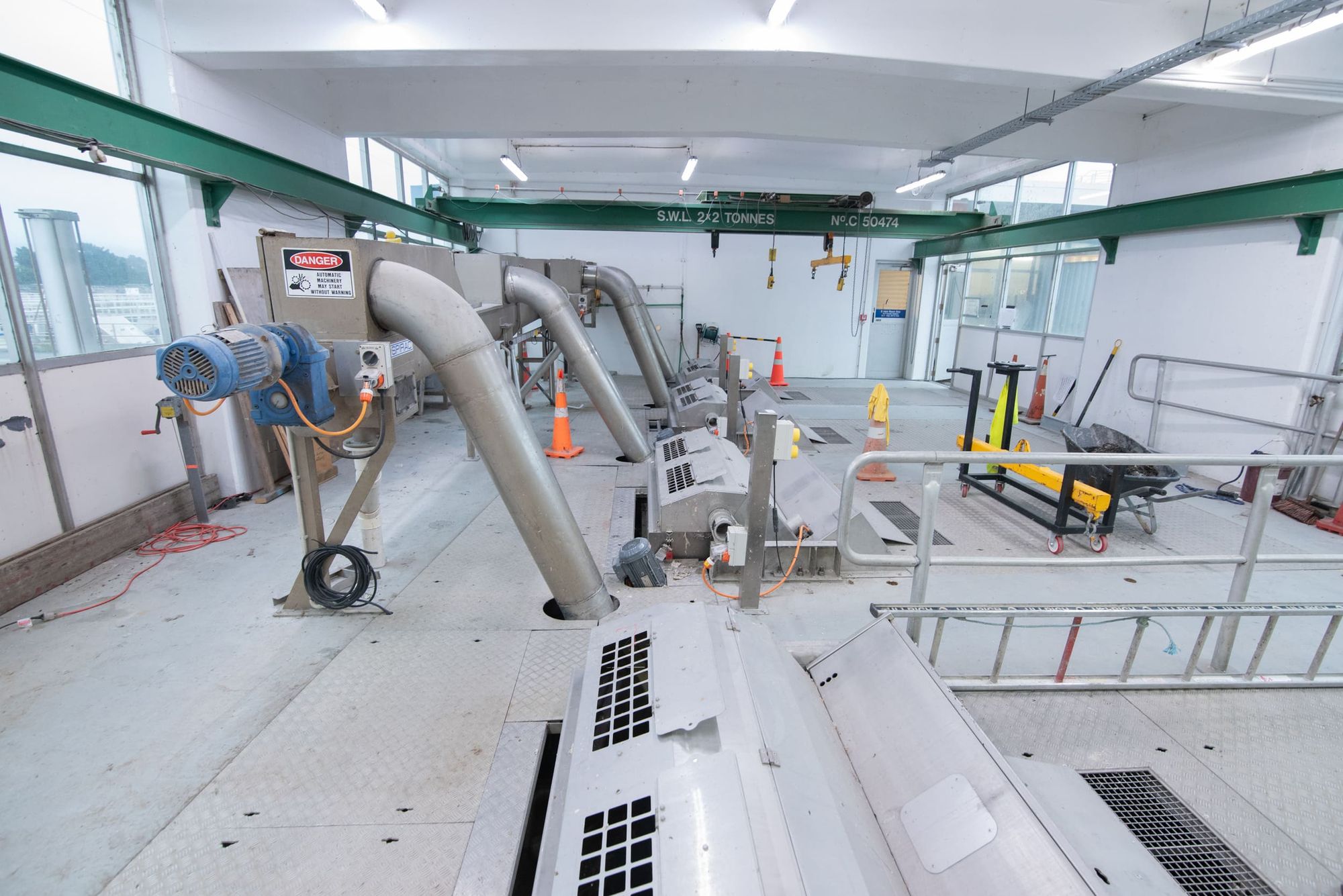 Christchurch Wastewater Treatment Plant Step Screens | Seipp Construction