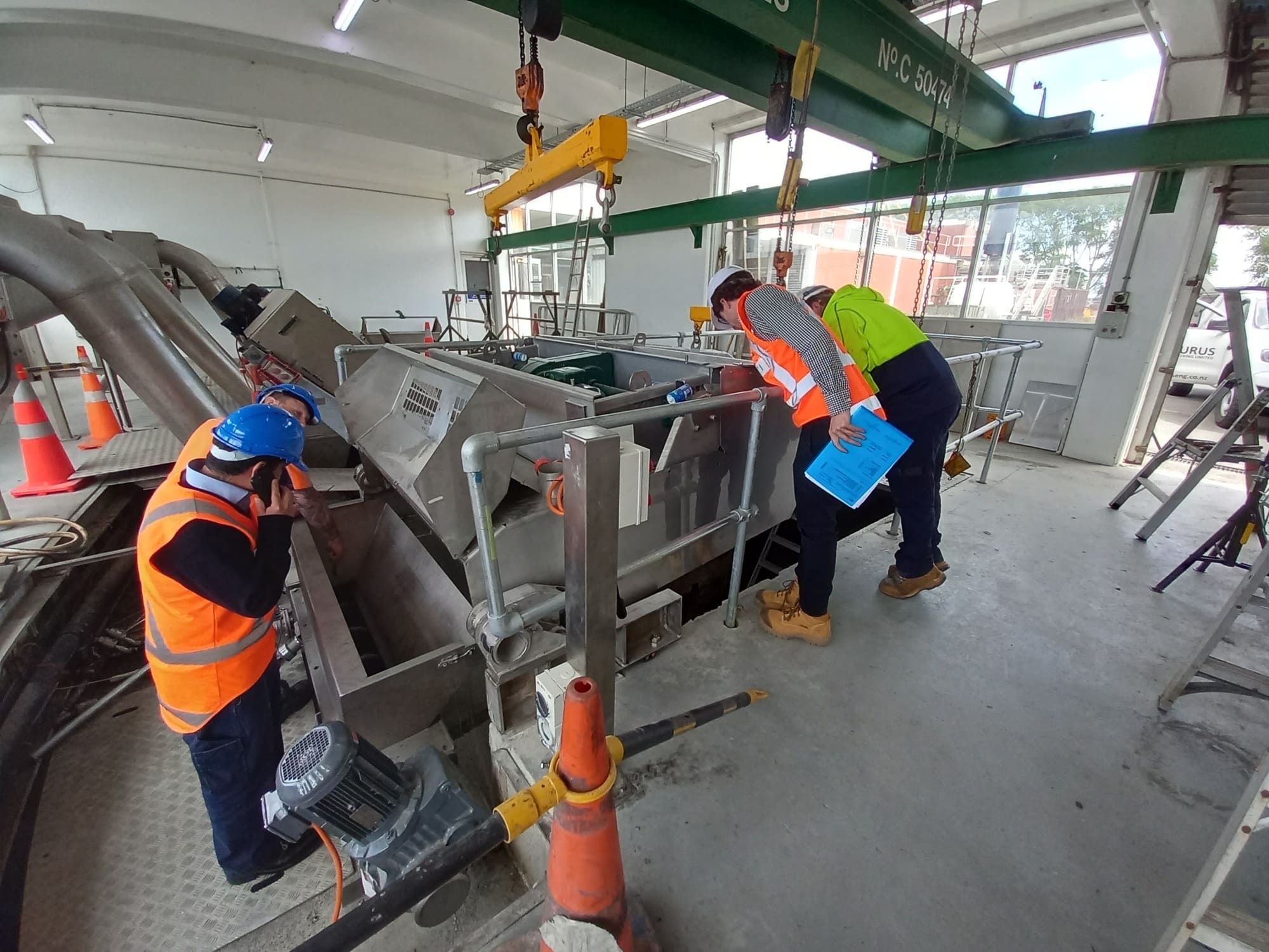 Christchurch Wastewater Treatment Plant Step Screens | Seipp Construction
