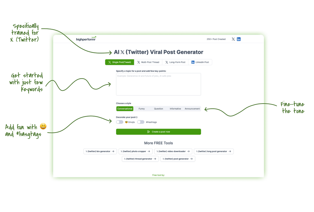 Free X (Twitter) Tweet Generator: Craft Perfect Tweets & Boost Your ...
