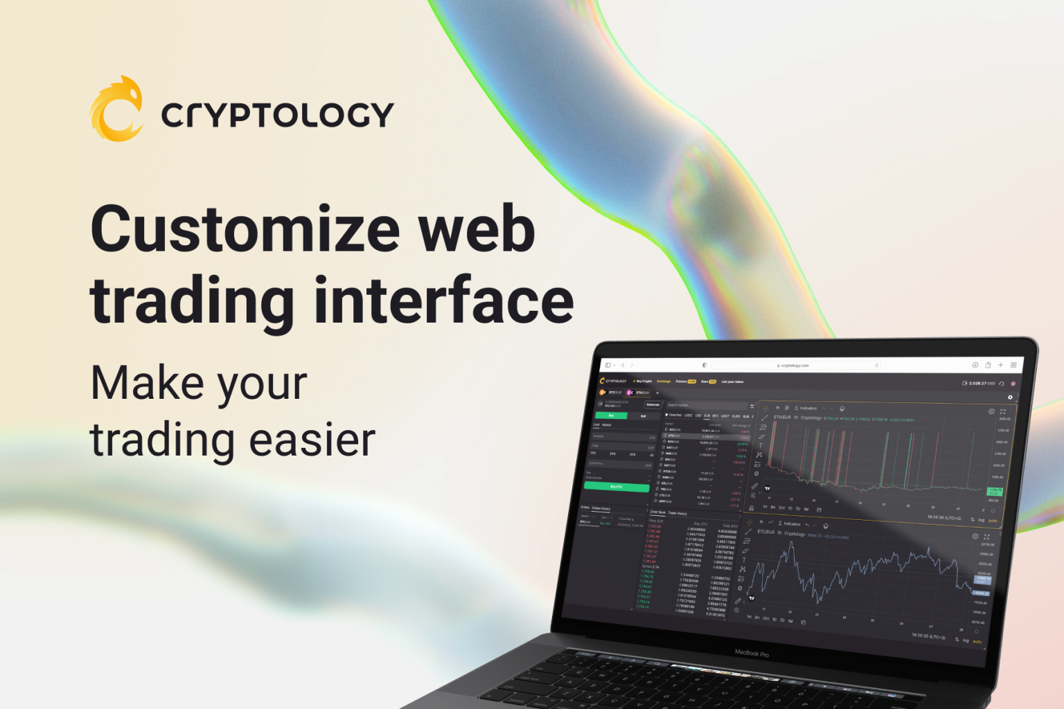 How to customize Cryptology web trading interface How to customize Cryptology web trading interface