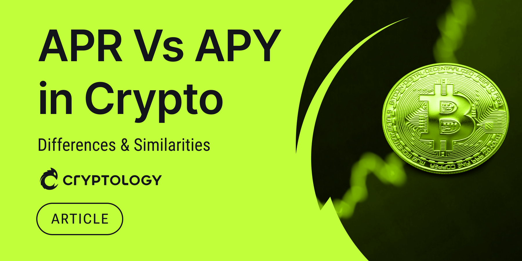 APR Vs APY in Crypto: Differences & Similarities