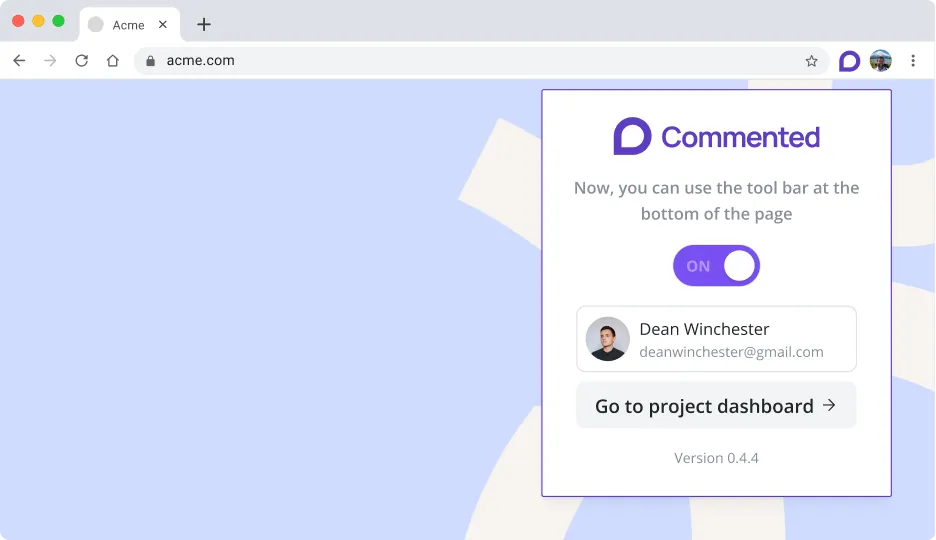 Commented: Seamless Collaboration & Commenting Tool