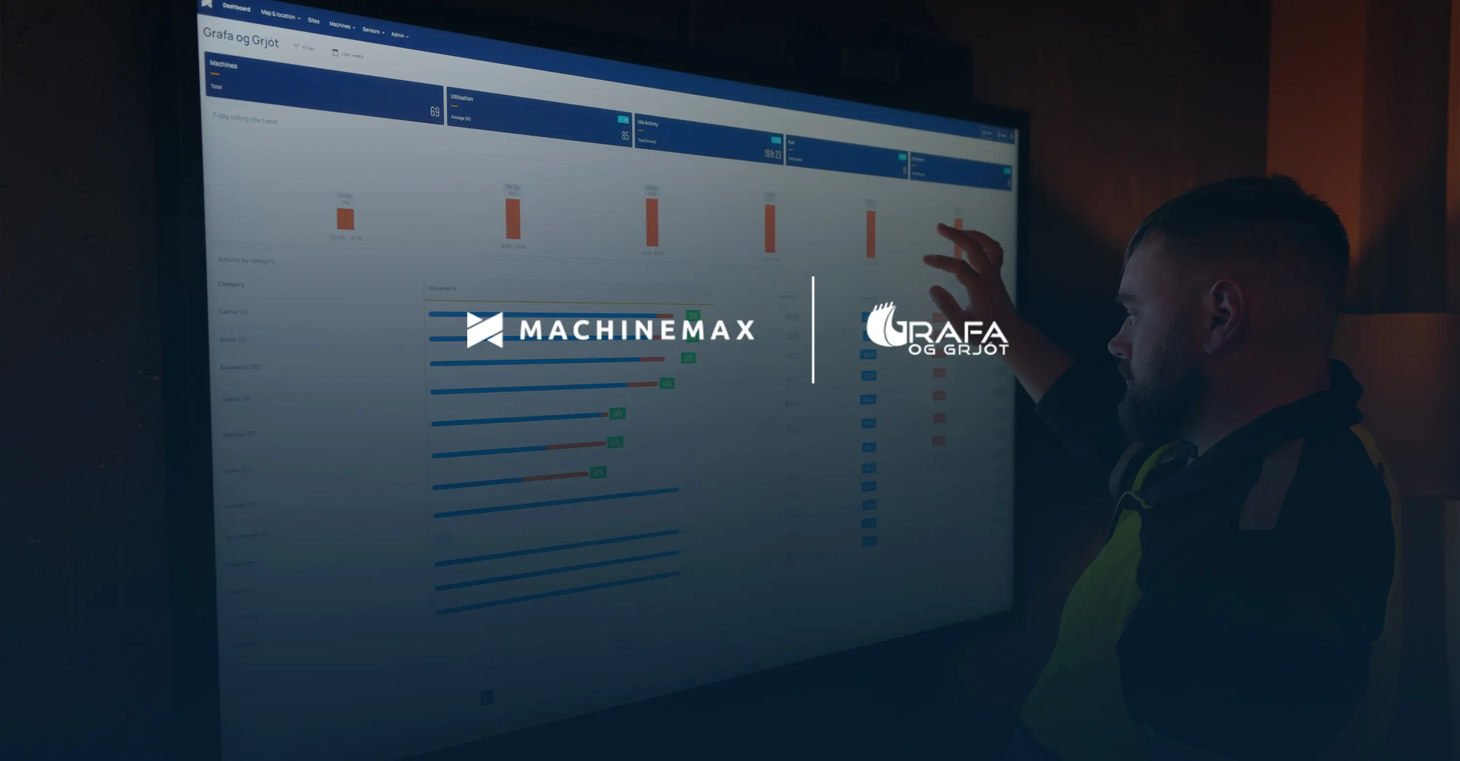 Connection beyond machines: Grafa og Grjót streamlines with MachineMax