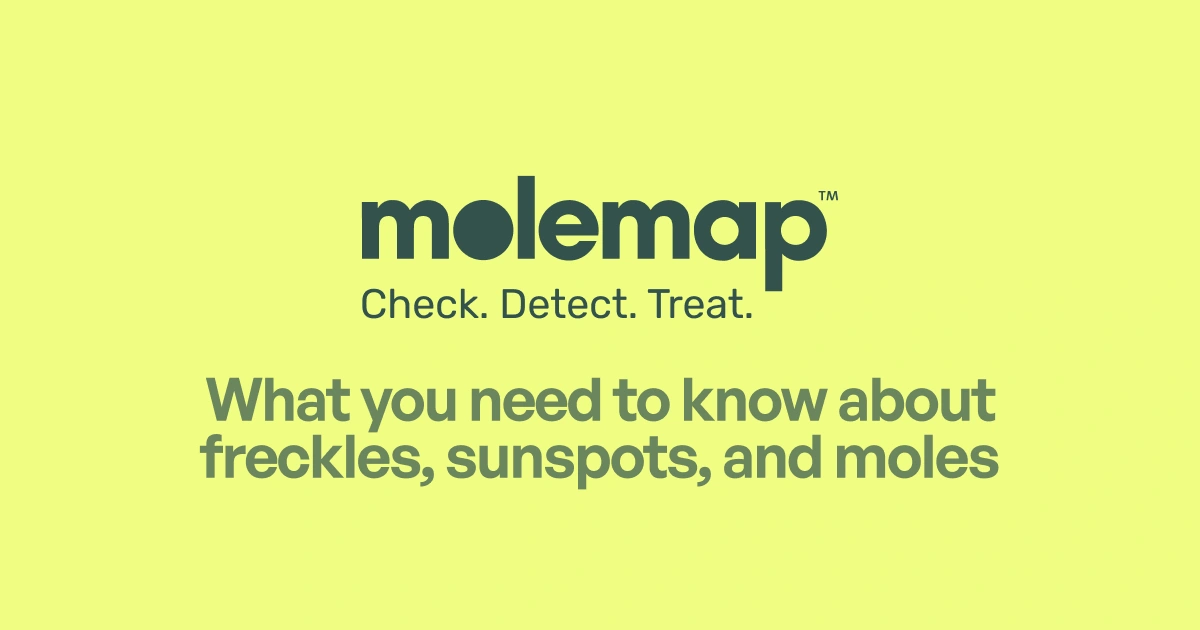 What you need to know about freckles, sunspots, and moles | MoleMap ...