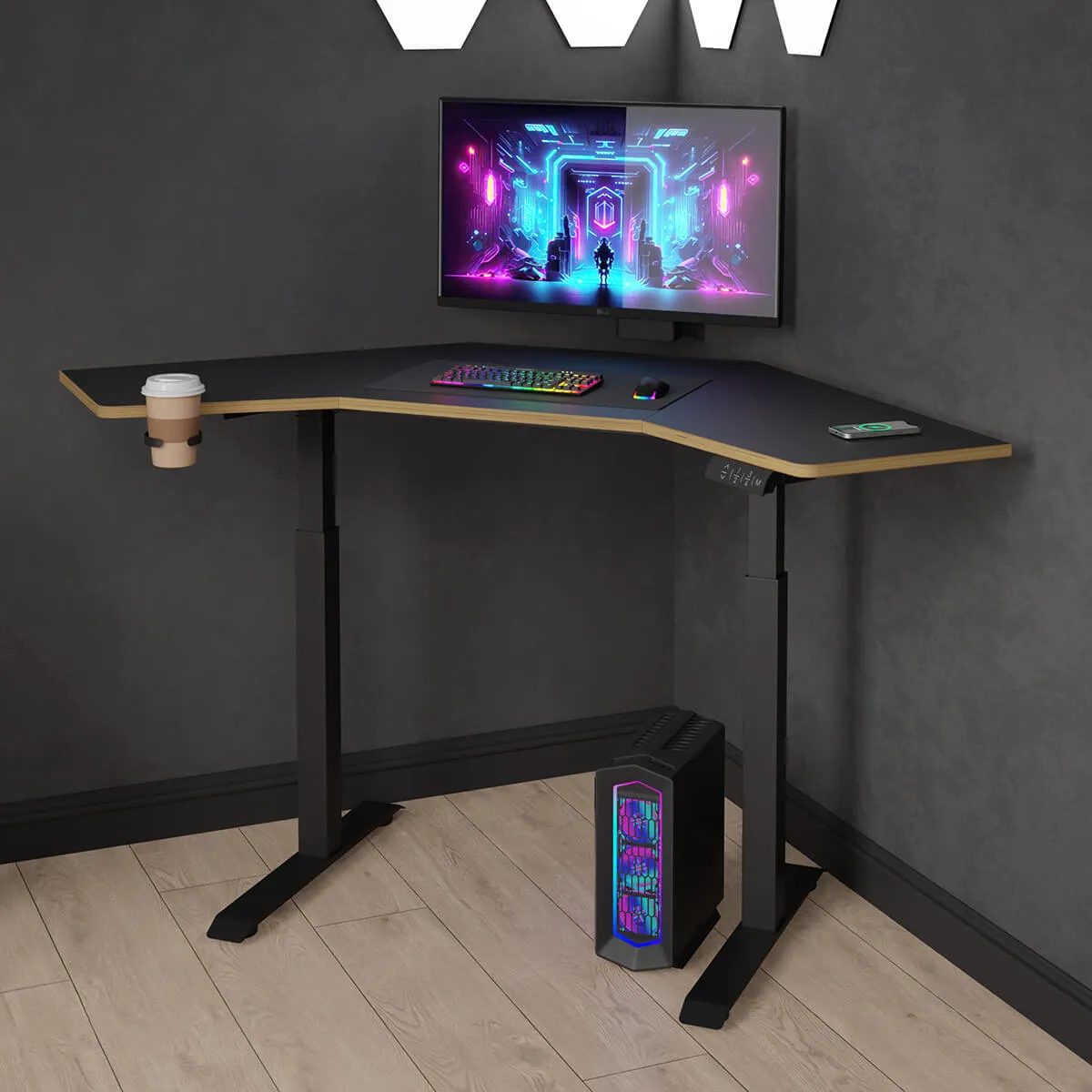 Koble Designs | Gino Corner Gaming Desk