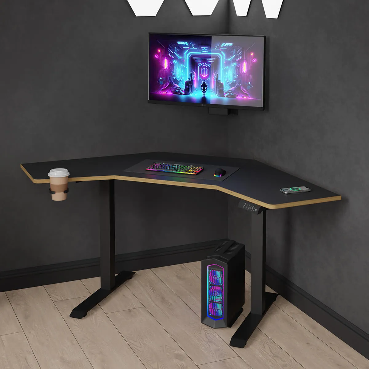 Koble Designs | Gino Corner Gaming Desk