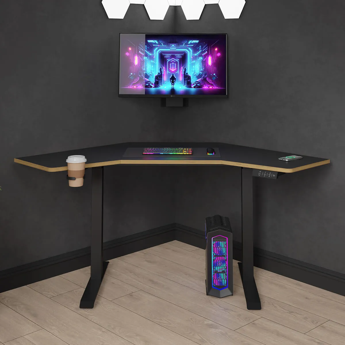 Koble Designs | Gino Corner Gaming Desk