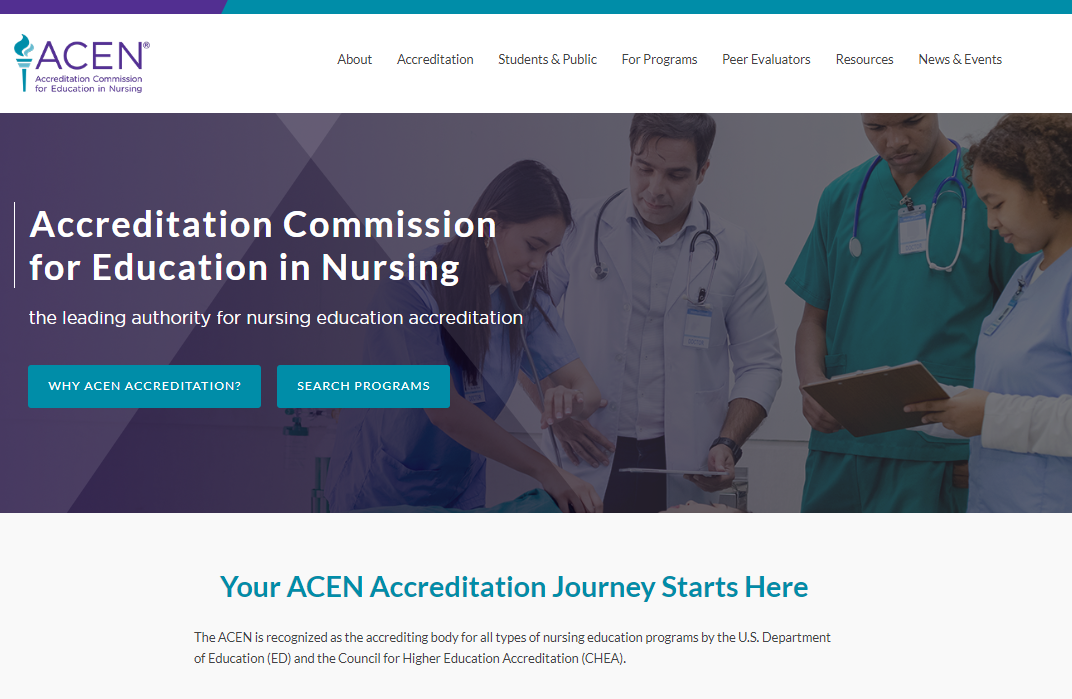 Home [www.acenursing.org]