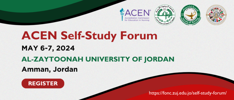 ACEN is Excited to Offer a Spring 2024 Self-Study Forum in Amman, Jordan