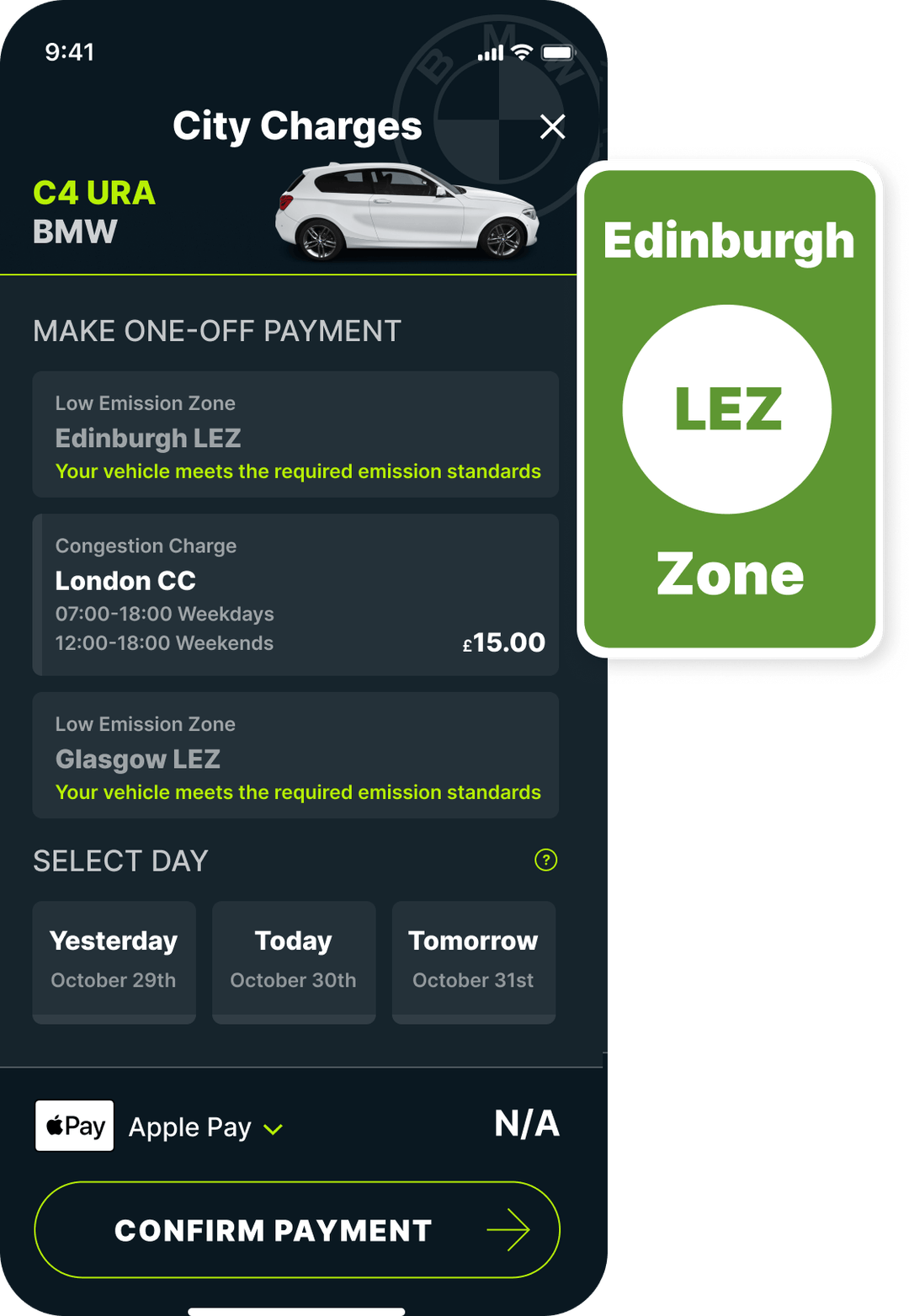 Watch out for the Edinburgh Low Emission Zone | Caura