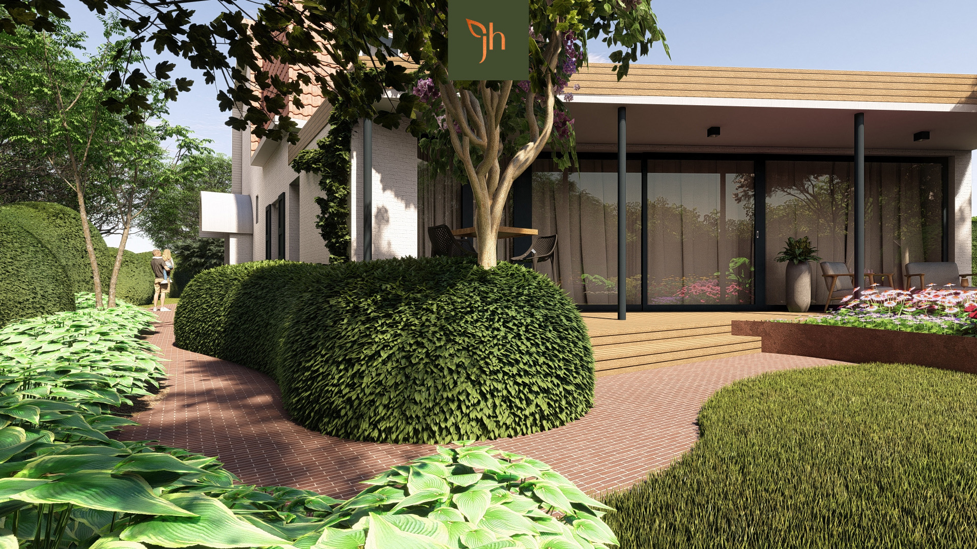 Tuinarchitect Jeamie - Tuinarchitectuurprojecten op maat