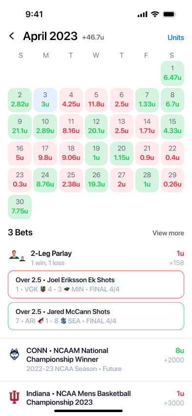 Bet Tracker App vs. Bet Tracking Spreadsheet