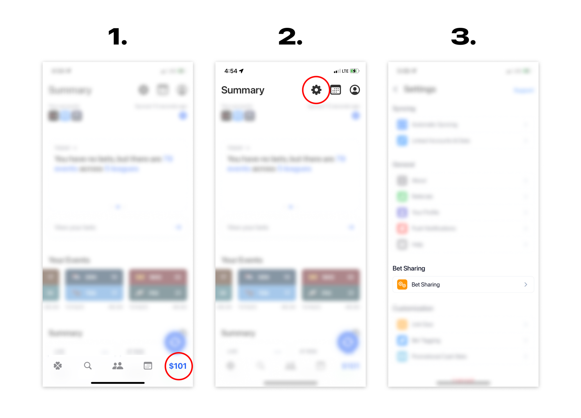 Sharing and Hiding Bets on Pikkit