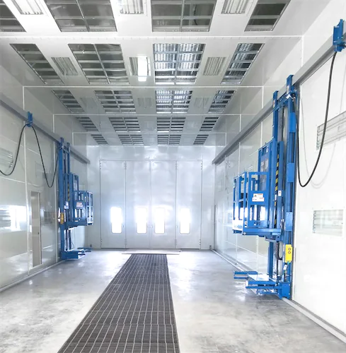 3-Axis Paint Booth & Man Lift | LPI, Inc.