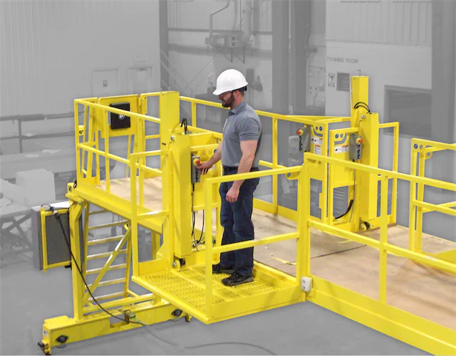 Custom Industrial Moving Platform & Lift | LPI, Inc.