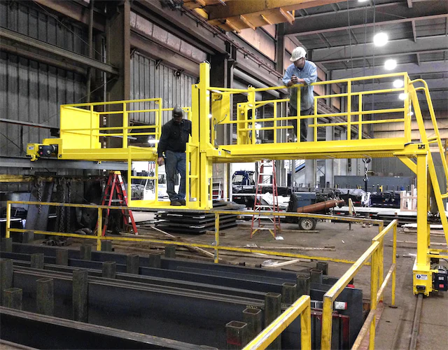 Custom Industrial Moving Platform & Lift | LPI, Inc.