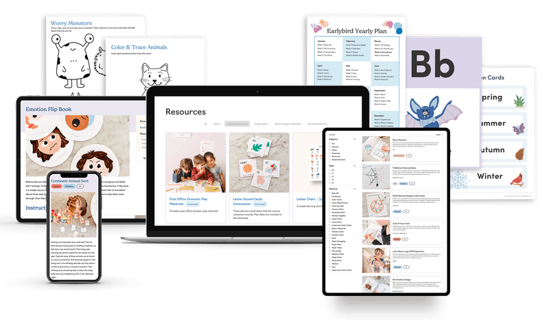 Learning Library | Early Years Curriculum, Activities and Materials