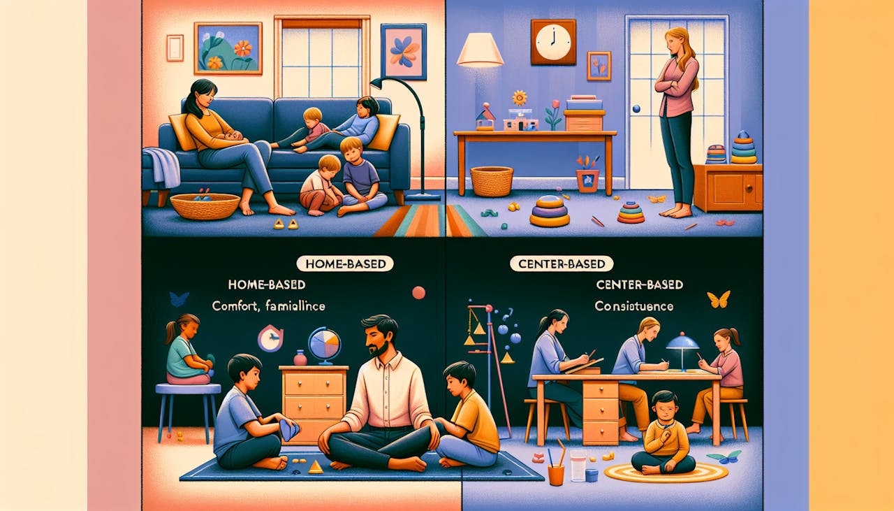 Home-Based vs. Center-Based ABA Therapy Unveiled