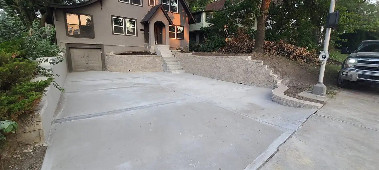 Concrete Flatwork in Kansas City | Falcon Foundations
