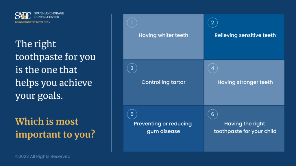 How To Choose the Best Toothpaste for Your Needs | South Anchorage ...