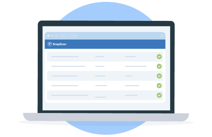 Sign up with SnapScan and accept payments online.