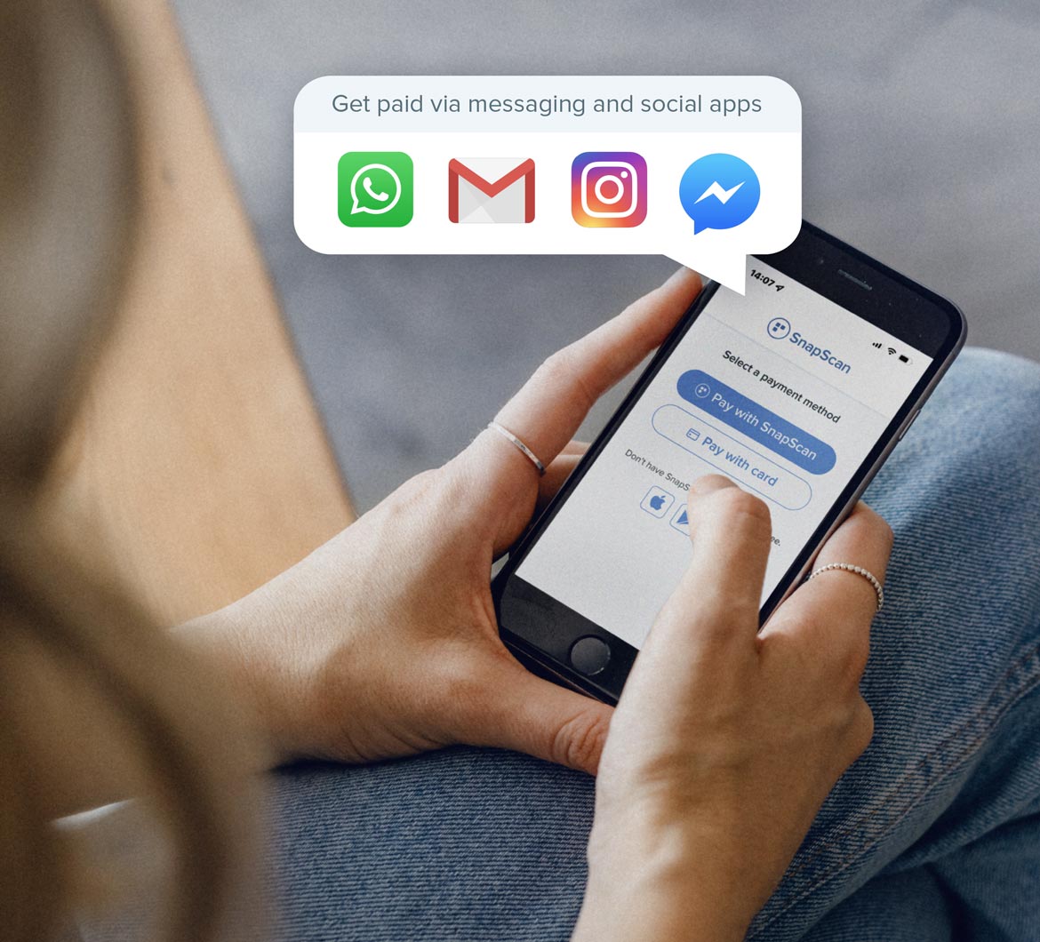 Sign up with SnapScan and accept payments online.