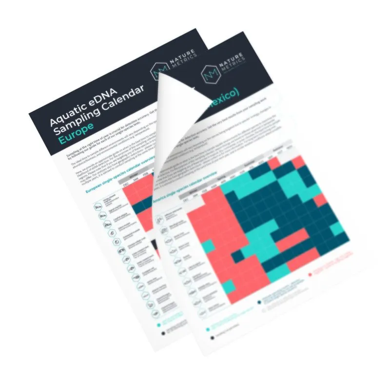 eDNA Sampling Calendar White Paper - FREE Download