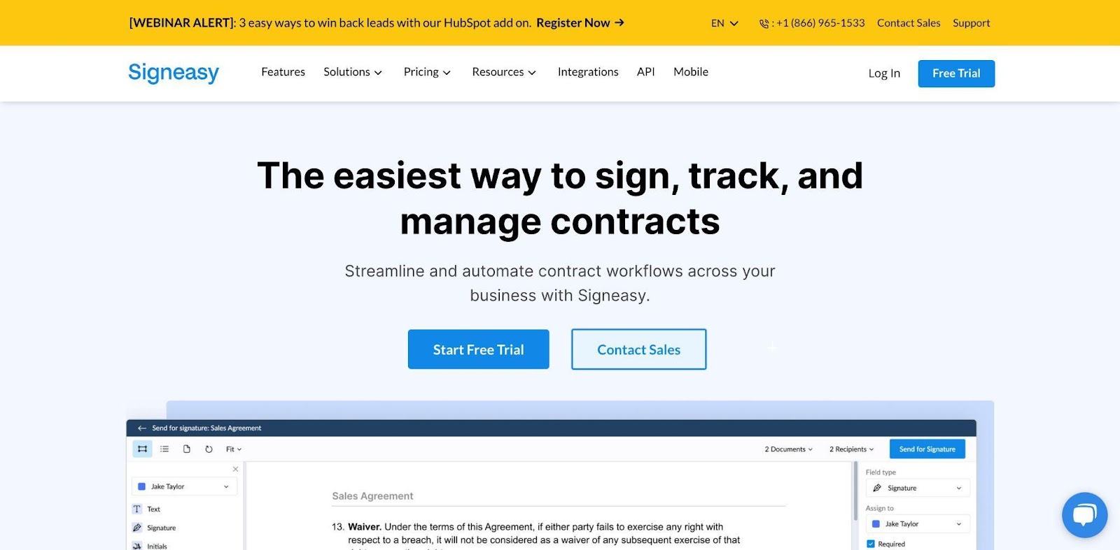 Top 8 Contract Signing Tools