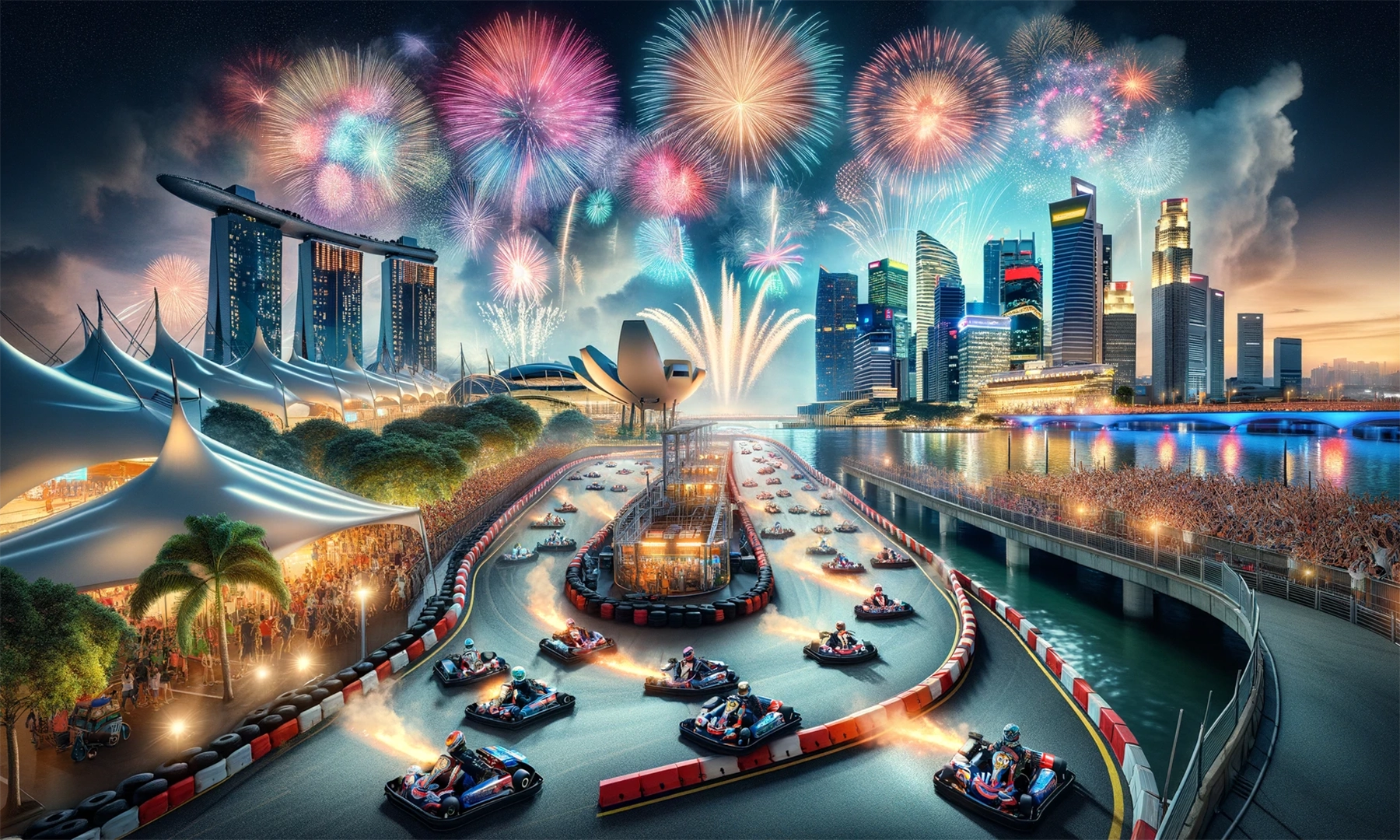 Marina Bay Singapore Countdown 2024: A Spectacle of Fireworks, Lights ...