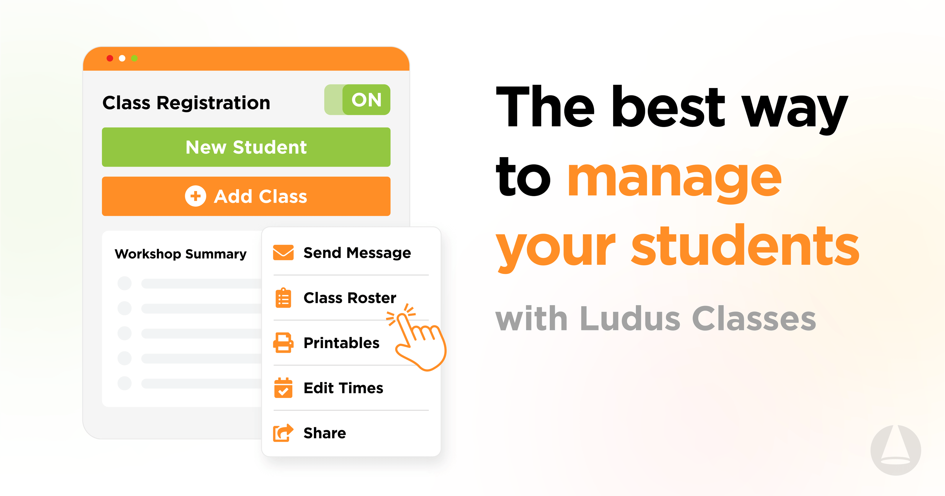 Easy Class Management with Ludus