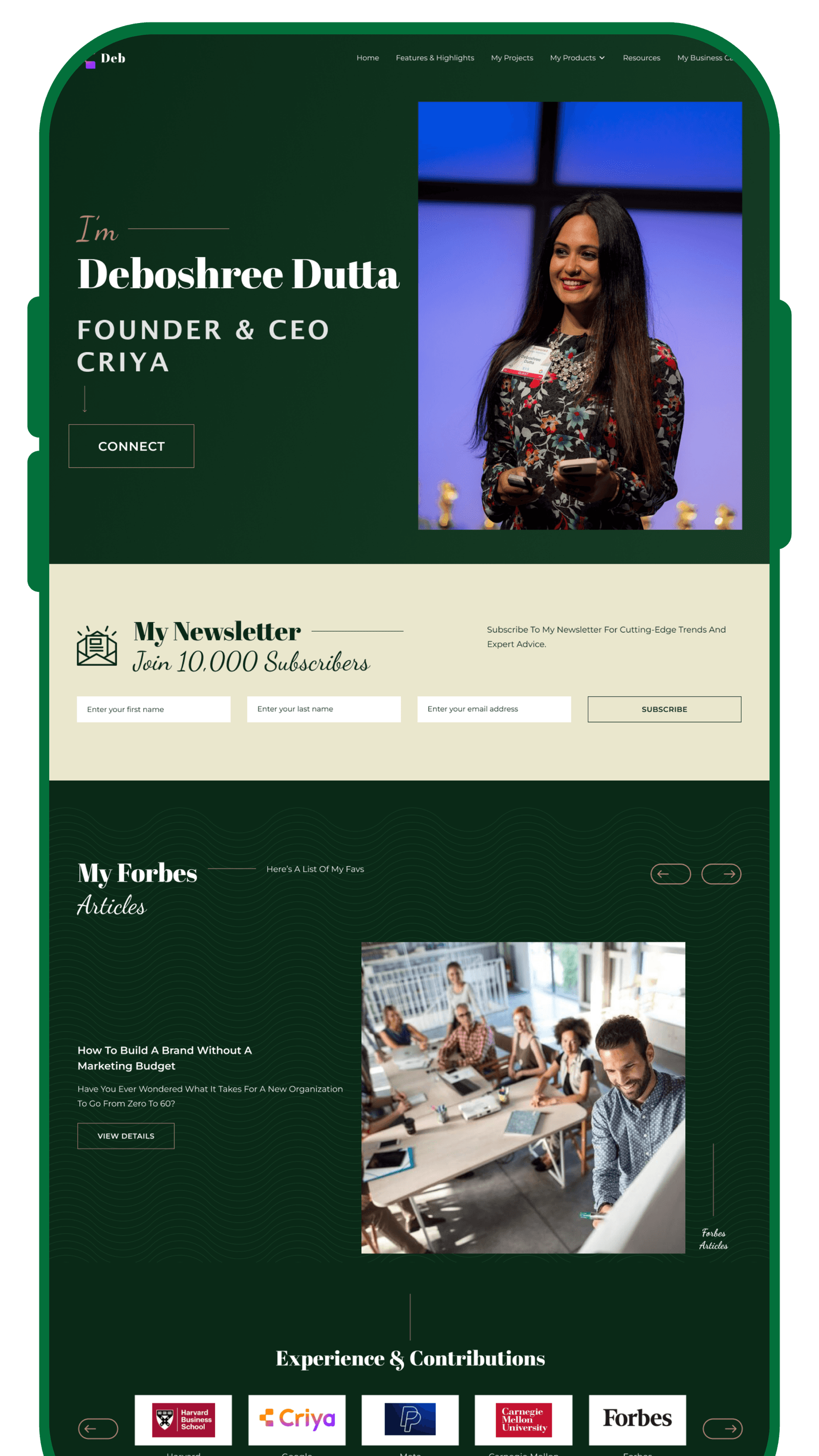 Criya | Professional Excellence in 1-Click, with AI