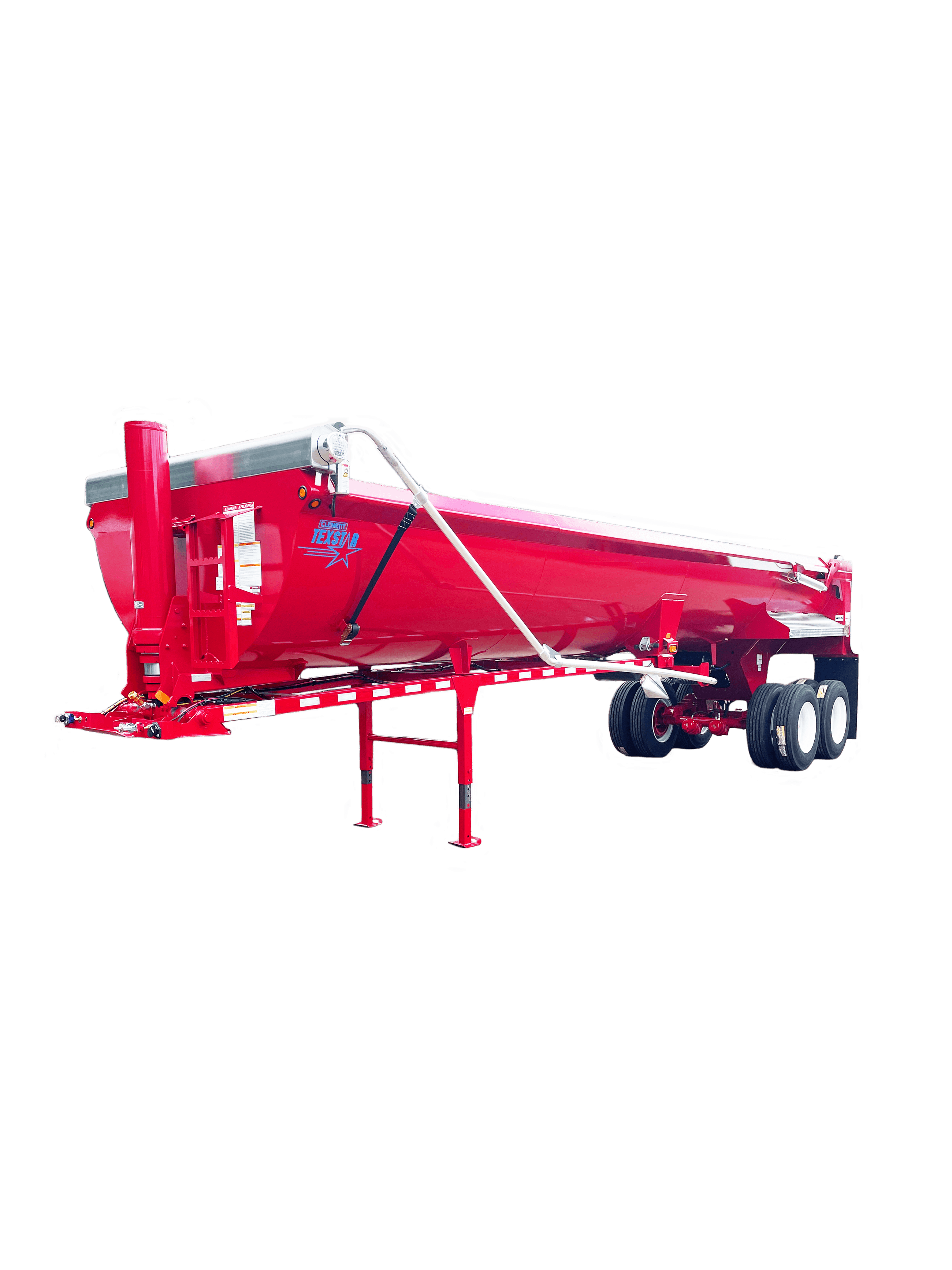 The Clement Texstar Frameless Half Round Rock Trailer