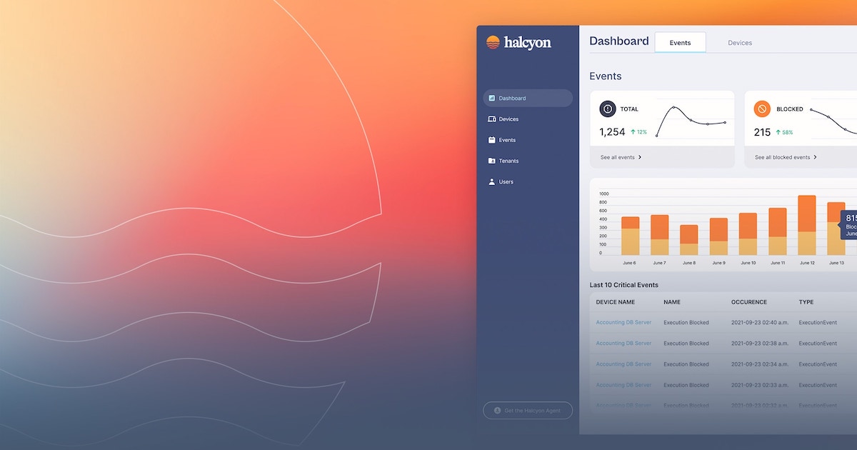 Halcyon Announces General Availability Release of Anti-Ransomware Platform