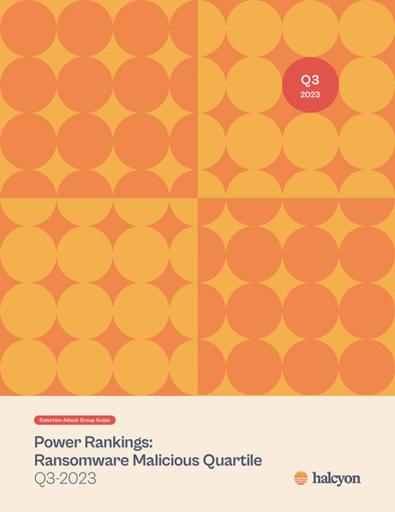 Halcyon Anti Ransomware and Cyber Resilience Platform