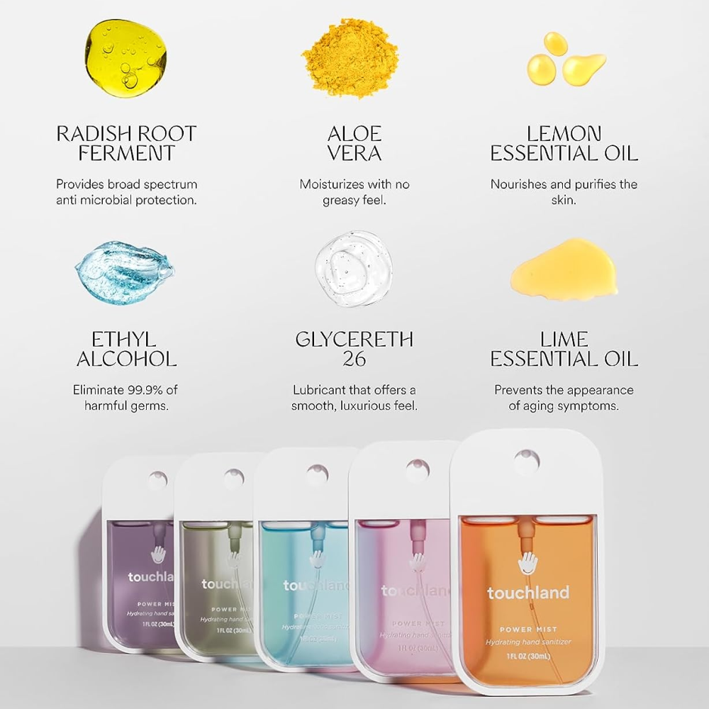 Power Mist Hand Sanitizer by Touchland
