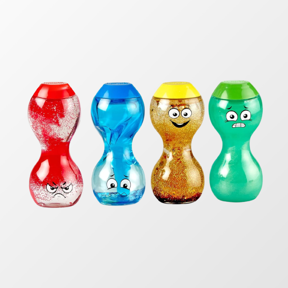 Express Your Feelings Sensory Bottles by hand2mind